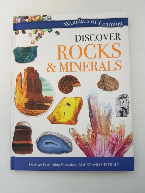 DISCOVER ROCKS AND Minerals Wonders of learning Softcover £7.27 ...