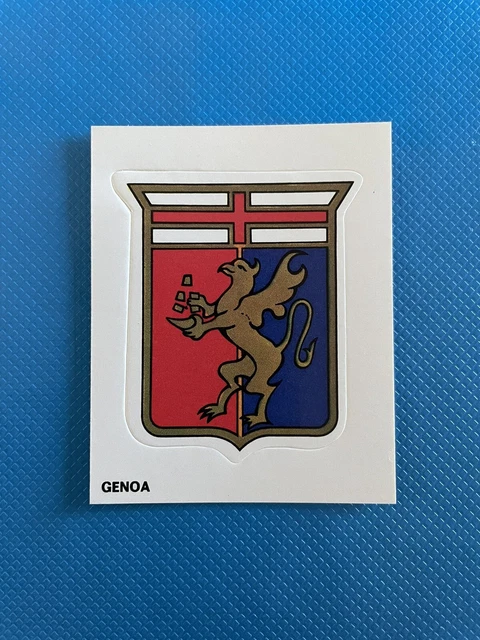 SCUDETTO GENOA N.5 1977 78 Figurina Calciatori Panini Nuova RARISSIMA ...
