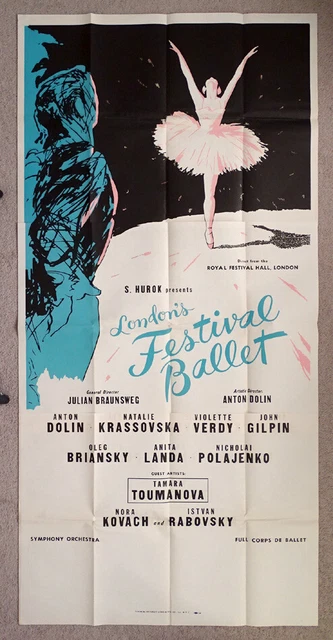 Vintage Royal Ballet Poster FOR SALE! - PicClick UK