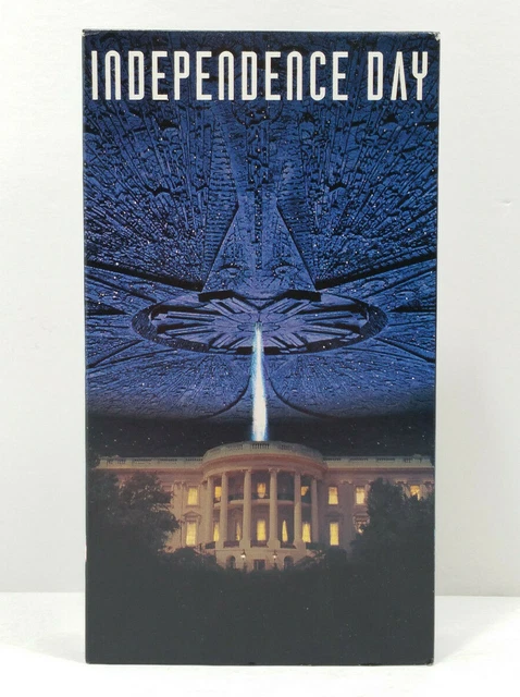 INDEPENDENCE DAY (VHS, 1996, Five Star Collection) ID4 Will Smith Bill ...