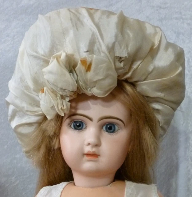 FRENCH SILK HAT for ANTIQUE DOLL, DOLL HATS, DOLL BONNET, VINTAGE HAT ...