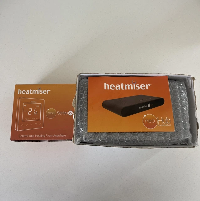 HEATMISER NEO KIT gen2 Smart Heating Thermostat & neo Hub Kit £119.99 ...