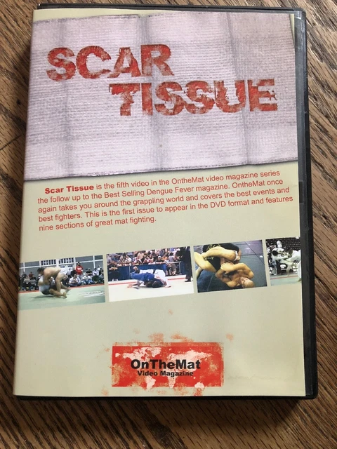 SCAR TISSUE DVD Grappling Judo Fighter Wrestling Mat Fighting Wrestler ...