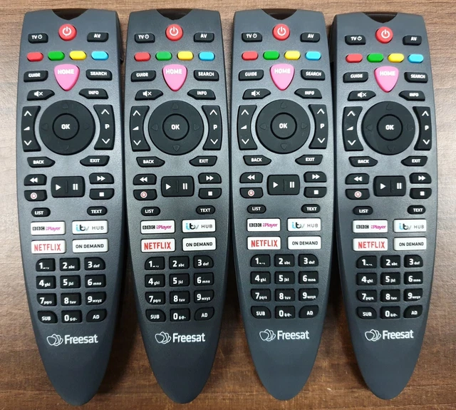 FREESAT UHD-4X SMART 4K Ultra HD Digital TV Original Remote Control ...