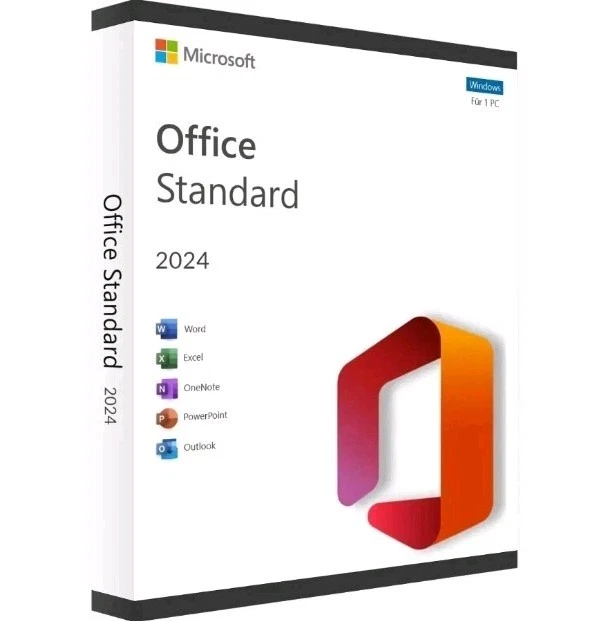 MICROSOFT OFFICE 2024 Standard MS Pro Sofort E-Mail Versand Key Windows ...