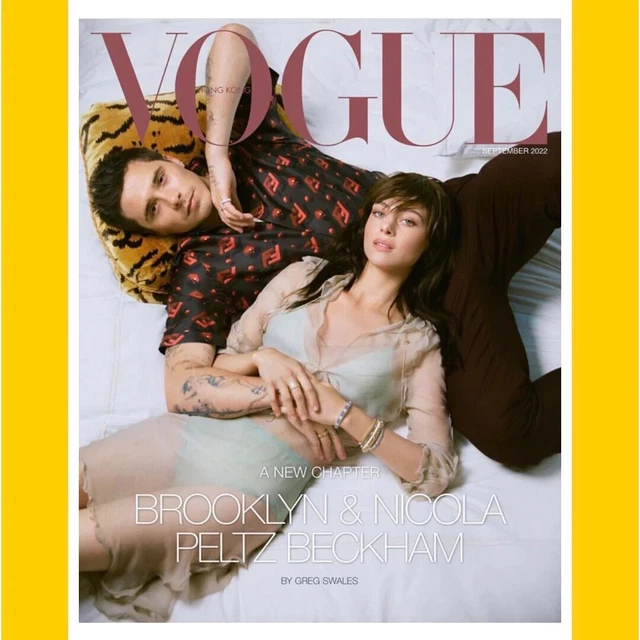 VOGUE MAGAZINE HONGKONG September 2022 Brooklyn &Nicole Peltz-Beckham ...