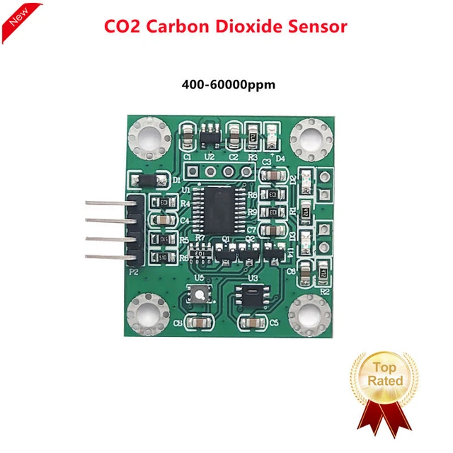 KV_SGP30 TVOC CO2 Sensor Carbon Dioxide Air Quality Temperature ...