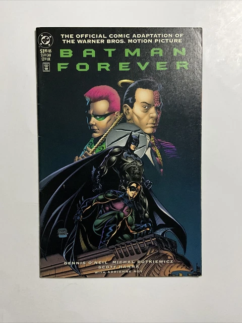 BATMAN FOREVER #1 (1995) 8.0 VF DC Movie Adaptation Comic Book ...