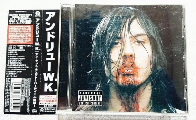 ANDREW WK I Get Wet Party Straight édition japonaise CD Rock Album EUR ...