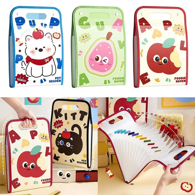 LARGE CAPACITY FILE Bag Multi-layer Test Paper Bags Gifts Test Paper ...