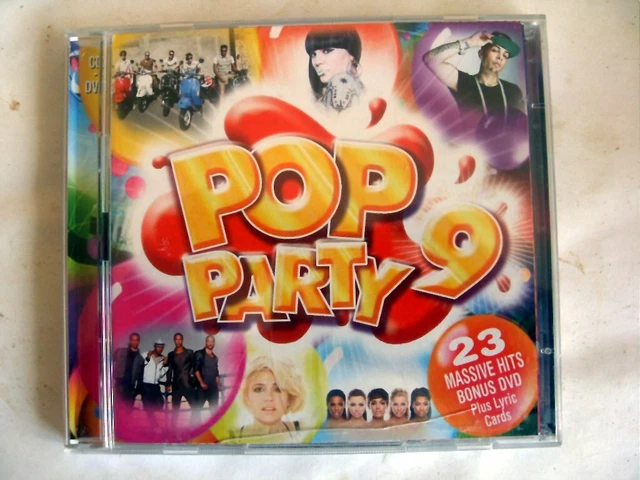 POP PARTY 9, Cd + Dvd, Various Artists*** £0.99 - PicClick UK