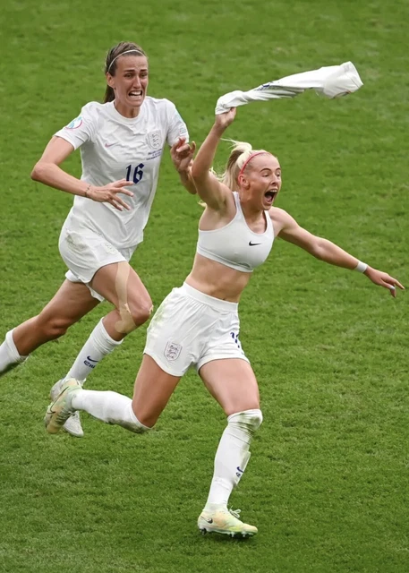 CHLOE KELLY & Jill Scott 10x8 ENGLAND WOMEN EURO 2022 Winners ...