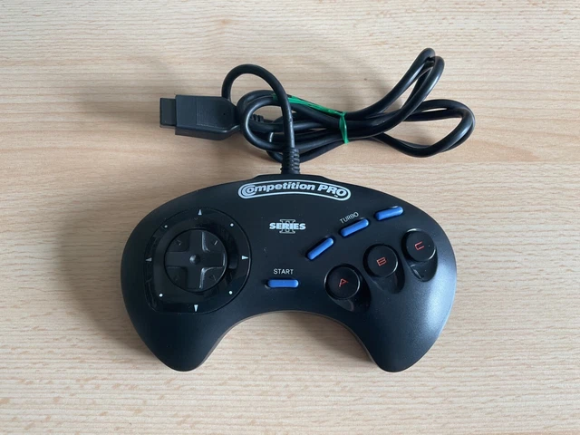 COMPETITION PRO SERIES II Honey Bee SG-8 Controller For Sega Mega Drive ...