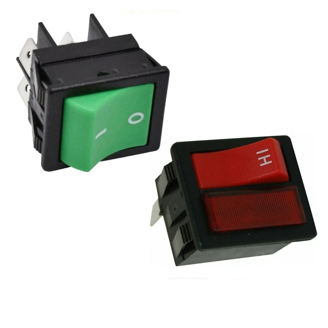 HENRY ON/OFF SWITCH & Hi Low 2 Speed Set for Numatic Hoover James Hetty ...