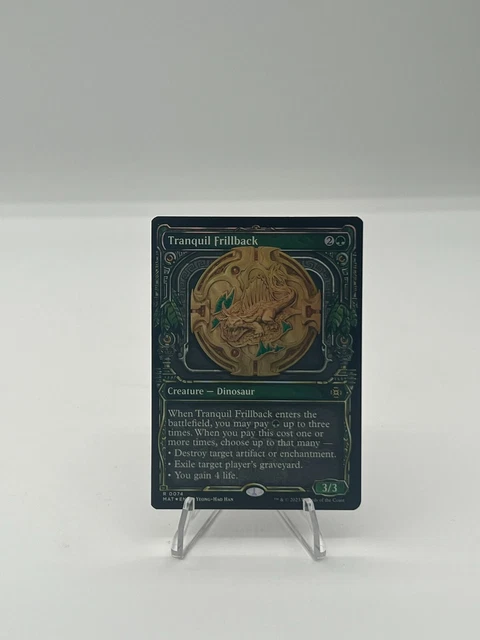 MTG TRANQUIL FRILLBACK March of the Machine : Foil Showcase Rare Neuf ...