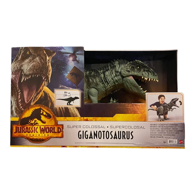 MATTEL JURASSIC WORLD Giganotosaurus Superkolossal Neu Händler EUR 49 ...