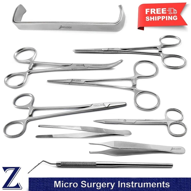 MICRO SURGERY DISSECTING Instruments Veterinary Dissection Anatomy ...