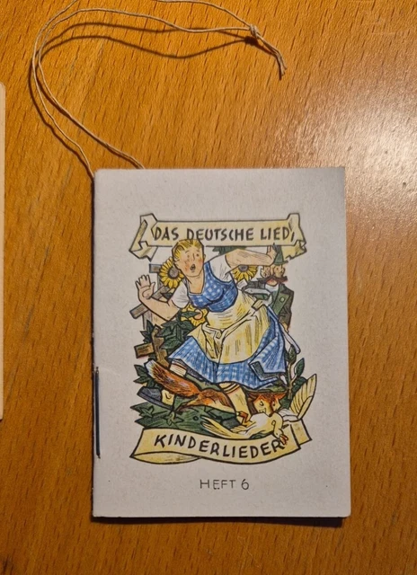 WINTERHILFSWERK WHW DAS Deutsche Lied, 1942, 2 Liedbüchlein EUR 4,99 ...