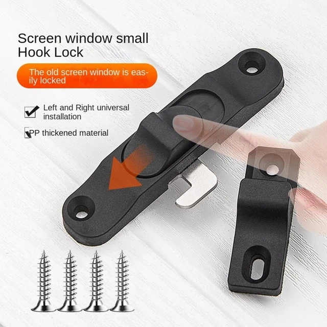 ALUMINIUM ALLOY SLIDING Pull Door Lock Push-Pull Door lock buckle ...