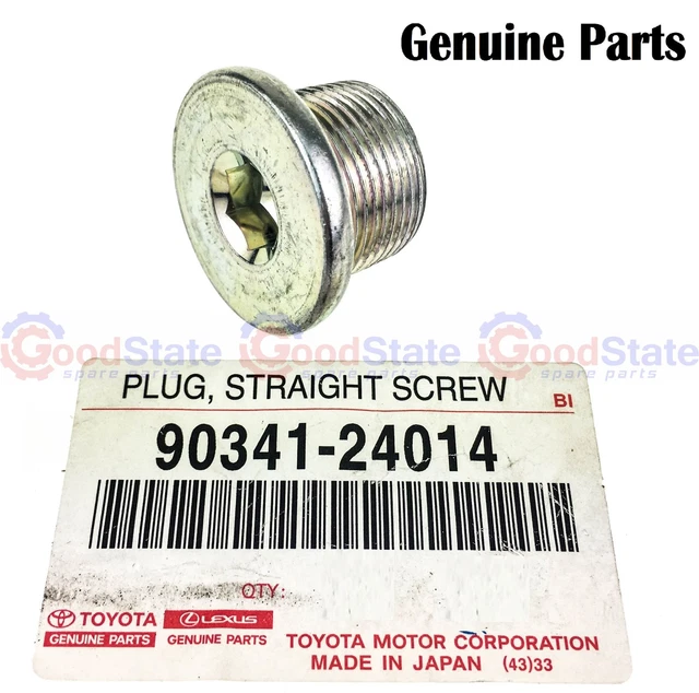 GENUINE TOYOTA LANDCRUISER 200 Series Front Drain Diff Bolt Plug EUR 14 ...