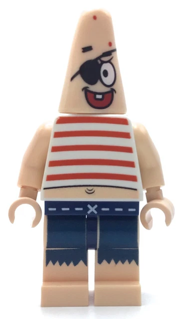 LEGO PATRICK STAR Minifigure (Pirate Outfit) From Spongebob Squarepants ...