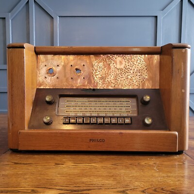 VINTAGE TUBE RADIO 1948 Philco Model #48-482 £146.91 - PicClick UK