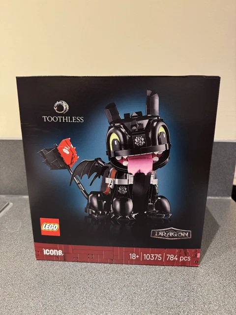 LEGO ICONS HOW To Train Your Dragon: Toothless Set 10375 - Brand New ...