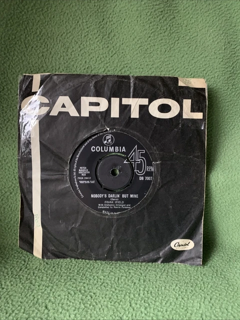 FRANK IFIELD – Nobody's Darlin' But Mine - Vinyl Record 45 RPM 1963 ...