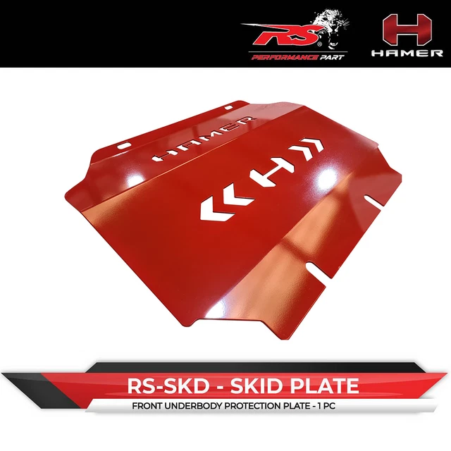 HAMER 4X4 BASH Plate / Sump Guard / Skid Plate - Ford Ranger T6 2016 ...