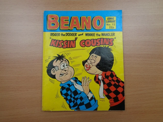 THE BEANO COMIC Library #72 (1985) Roger the Dodger "Kissin' Cousins" £ ...