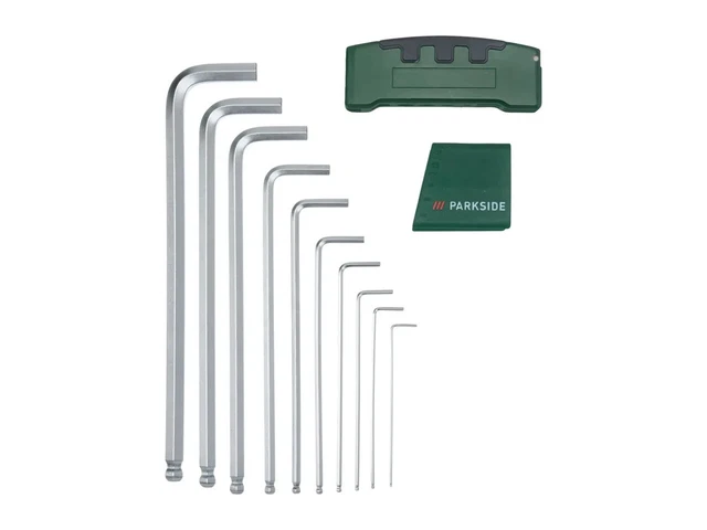 PARKSIDE TX KEYS / Hex Keys - 11 Piece Set £12.99 - PicClick UK
