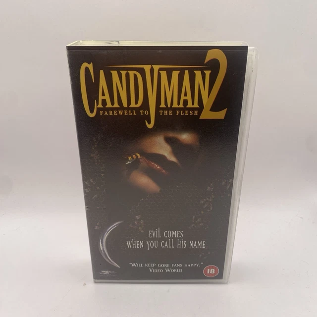 CANDYMAN 2 FAREWELL To The Flesh Big Box VHS £12.95 - PicClick UK