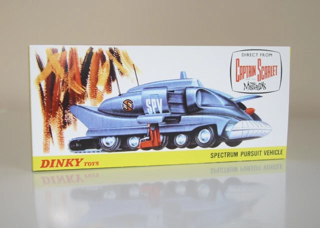 DINKY 104 SPV Spectrum Pursuit véhicule boîte de reproduction capitaine ...
