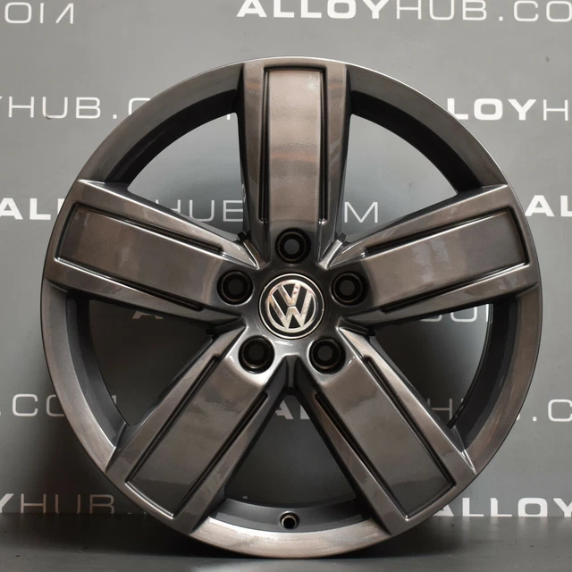 GENUINE VW VOLKSWAGEN Amarok Manaus 18" Inch Grey Alloy Wheels X4 ...