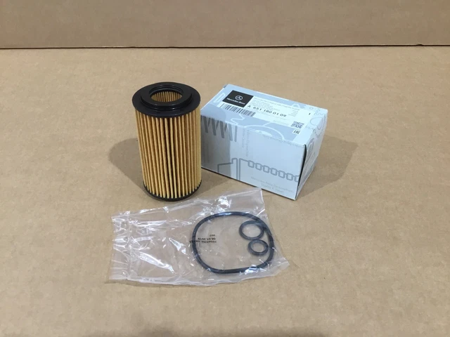 MERCEDES-BENZ OM651 OIL Filter And Seals W204 C-Class W212 E-Class ...