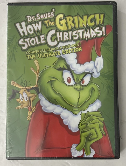 DR. SEUSS' HOW the Grinch Stole Christmas 1966 Ultimate Edition (DVD ...