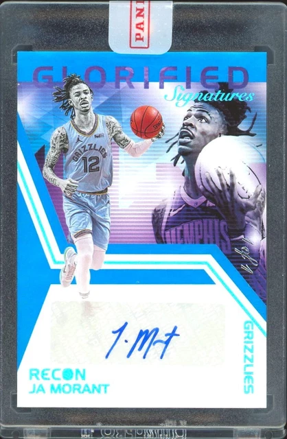 2020-21 PANINI RECON Ja Morant Glorified Signatures Platine 1/1 EUR 109 ...
