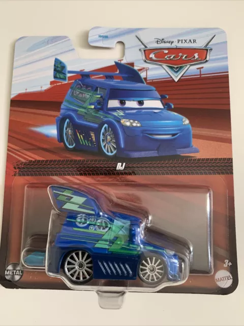DISNEY PIXAR CARS DJ With Flames Hot Rod 2024 Mattel Official 2024 ...
