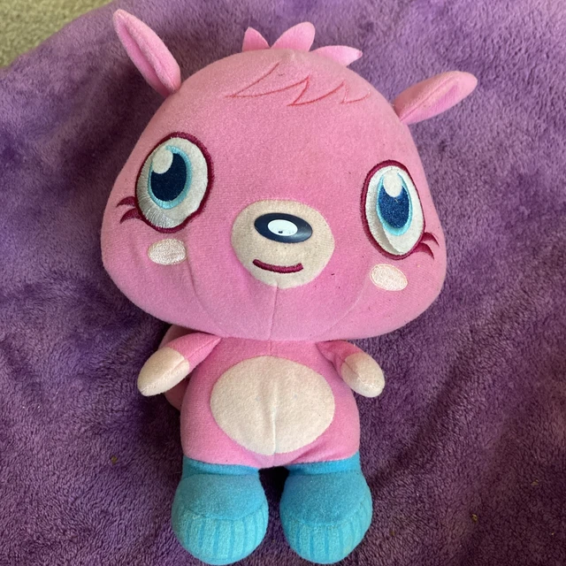 MOSHI MONSTERS POPPET Pink Plush Soft Toy Teddy Part Beanie 2011 9" £9. ...