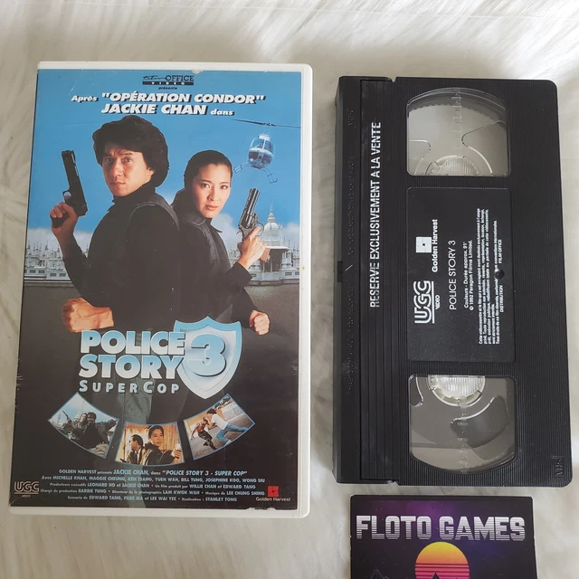 VHS D'ORIGINE FR : Police Story 3 SuperCop - Jackie Chan - 1993 - Floto Games EUR 49,90 ...