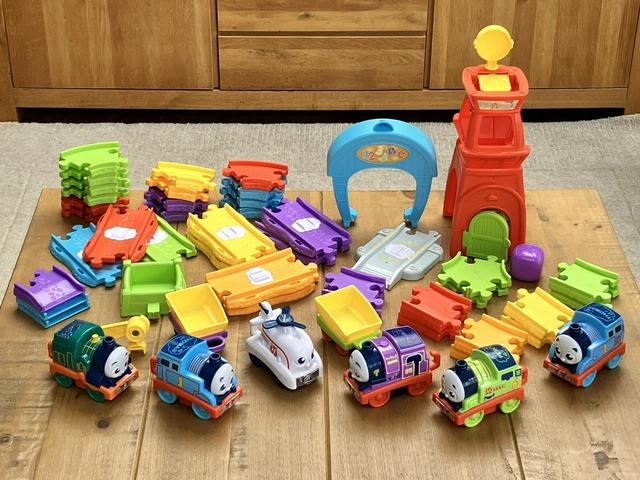 THOMAS THE TANK Engine Railway. Interactive Trains & Tracks Bundle. £36 ...