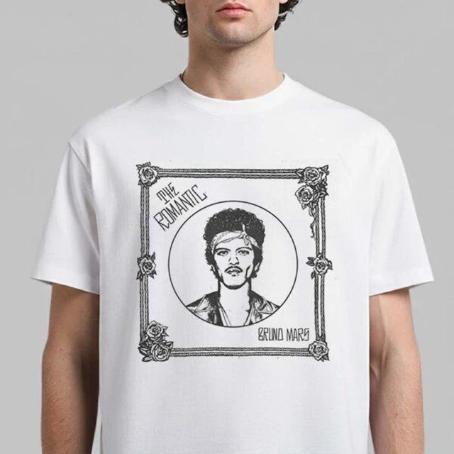 BRUNO MARS THE Romantic Tour 2026 Schedule Dates Unisex T-shirt £16.04 ...