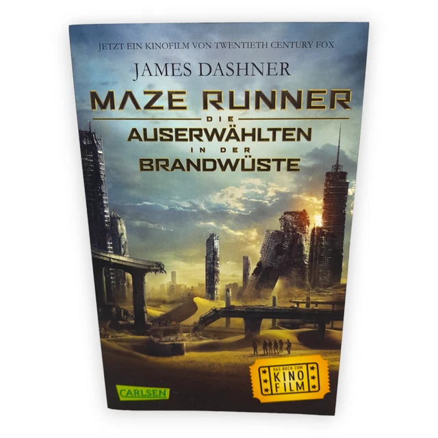 MAZE RUNNER DIE Auserwählten In der Brandwüste Buch Kinofilm Carlsen 2015 Film EUR 5,86 ...
