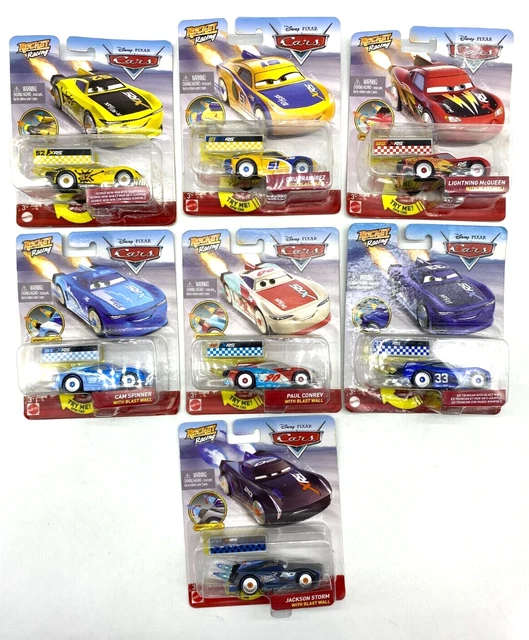 DISNEY PIXAR CARS Rocket Racing Diecast Vehicles 7 Variations YJN001 NG ...
