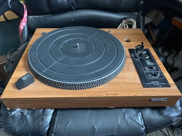 ROTEL RP-1500 DC SERVO BELT DRIVE VINTAGE CLASSIC TURNTABLE - Made in ...