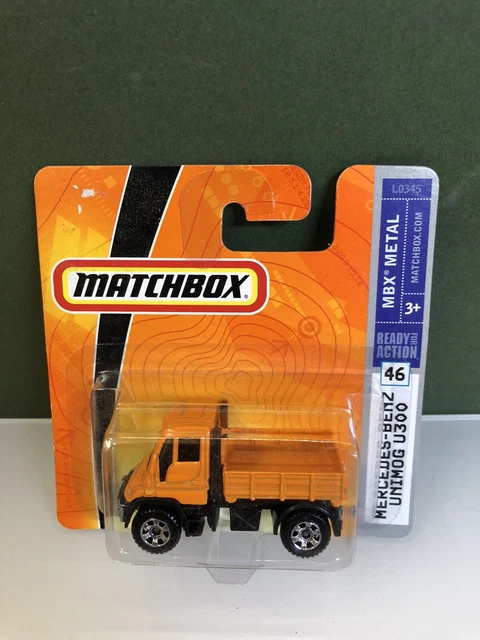 MATCHBOX MERCEDES BENZ Unimog U300 Orange Number 46 Boxed £12.00 ...
