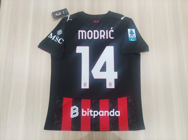 PUMA AC MILAN Home 25/26 Modric #14 Jersey (US XL Size) - 779962-01 £ ...
