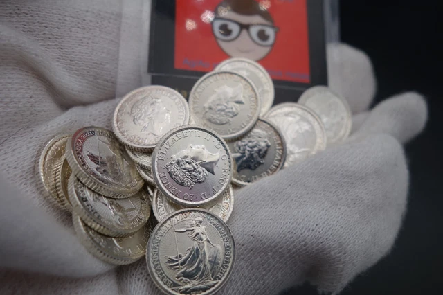 BU 1/10TH OZ British Royal Mint Silver Britannia Coin 2021 ~.999 Fine ...