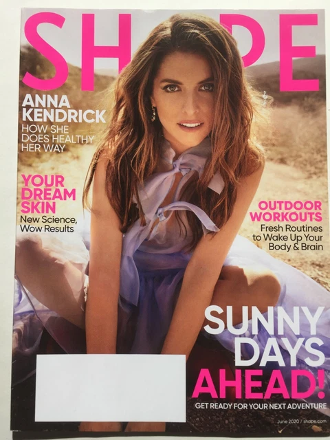 ANNA KENDRICK - HOW SHE DOES HEALTHY HER WAY June 2020 SHAPE Magazine £ ...