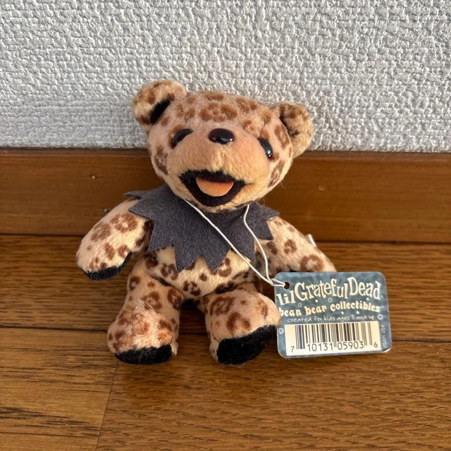 LIL GRATEFUL DEAD Bear Leopard Print Stuffed Animal £38.75 - PicClick UK